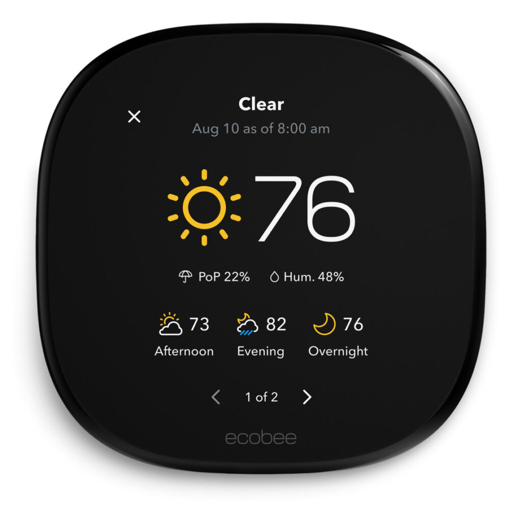 Buy ecobee Smart Thermostat Premium (6th Gen) in UAE - eSmart Home Dubai
